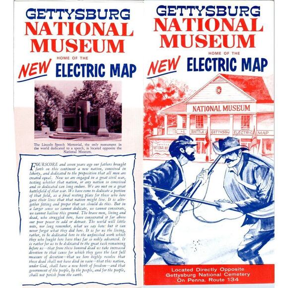 None | Accents | 97s Gettysburg National Museum Home Of The Electric ...